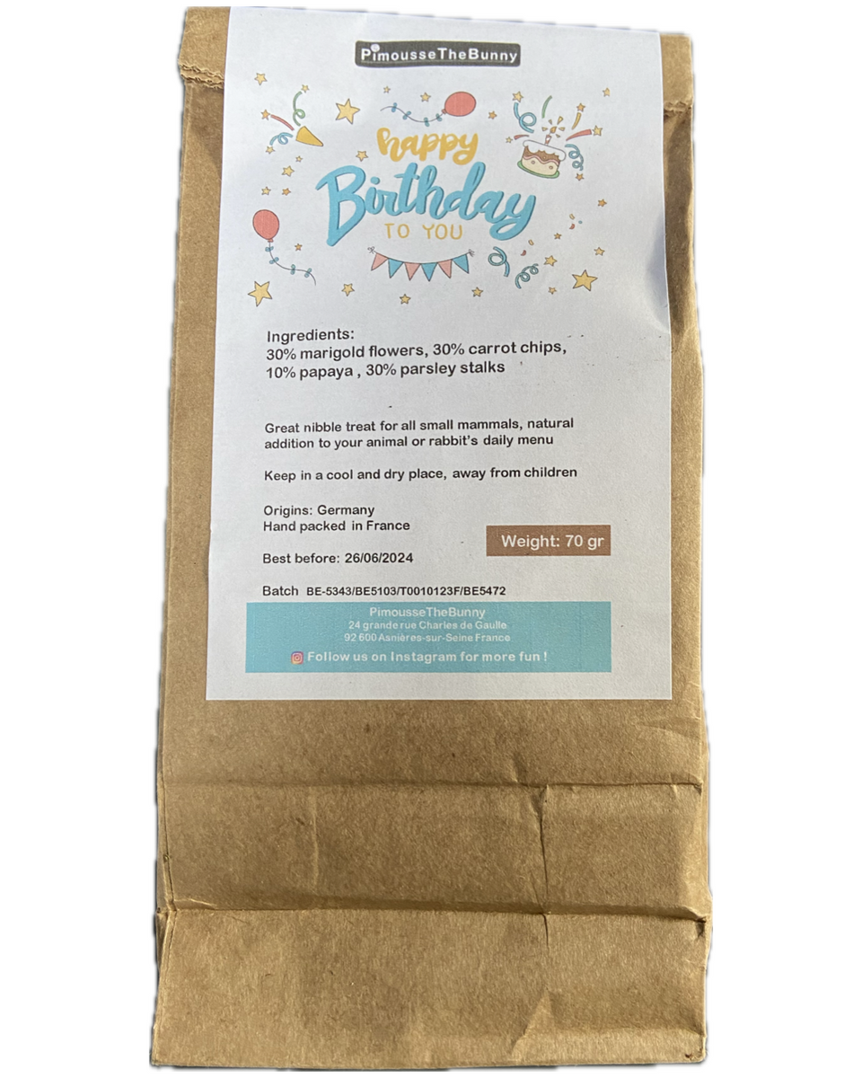 Happy Birthday Forage – Bunnies That Lunch